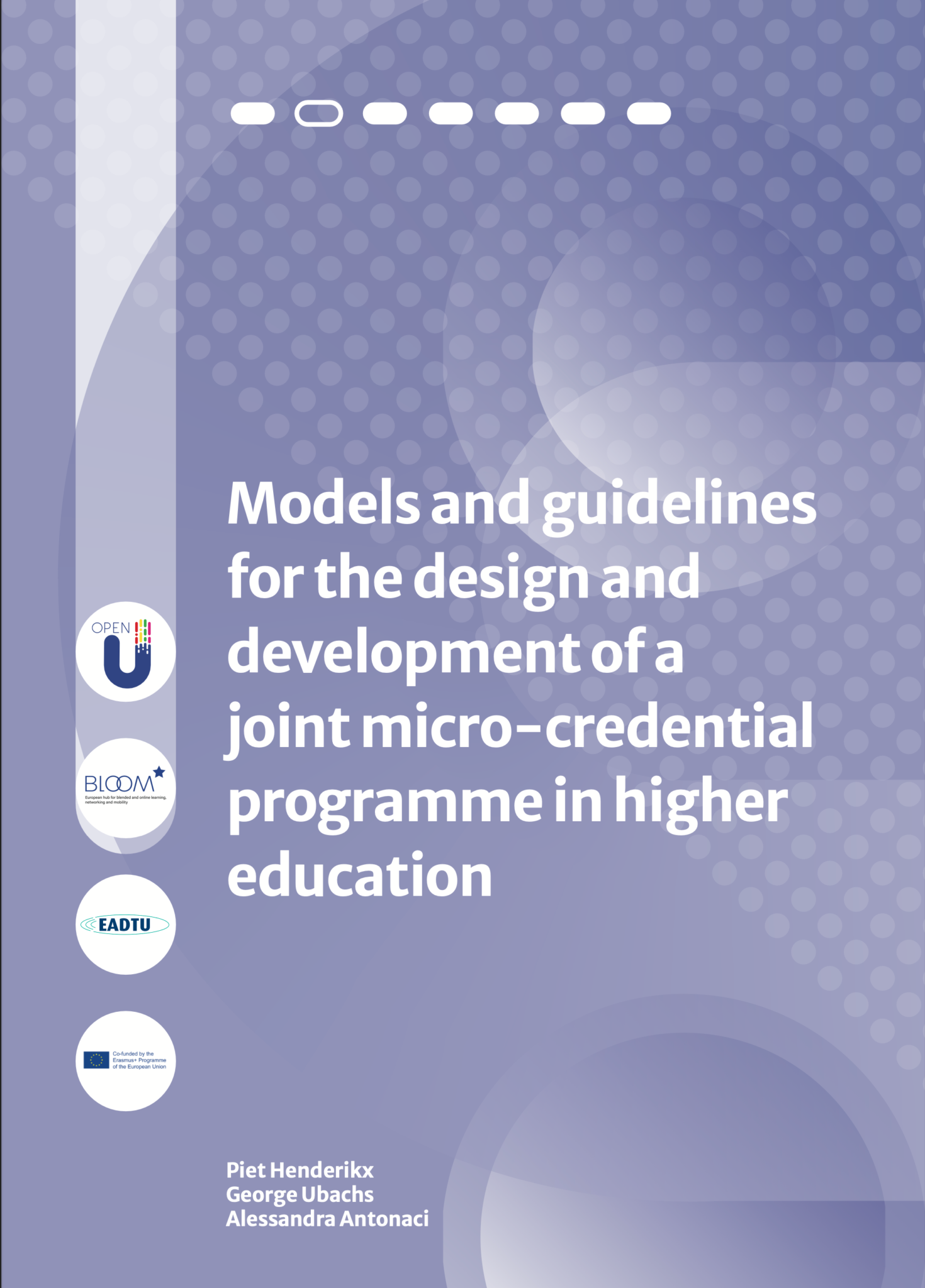 Models and guidelines for the design and development of a joint micro ...