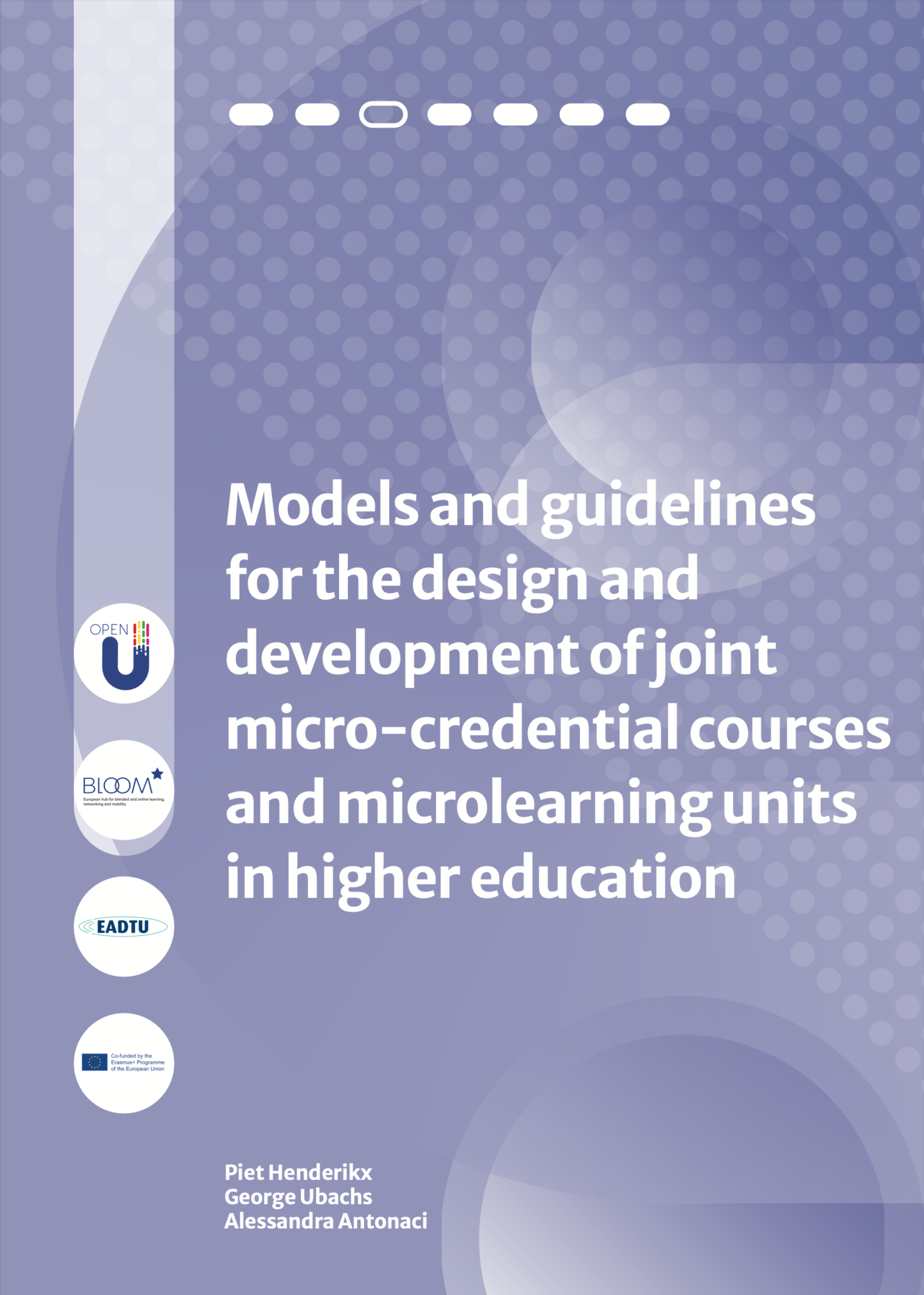 Models and guidelines for the design and development of joint micro ...